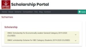ONGC Scholarship Application Form 2021 ~ Apply Online & Eligibility ...